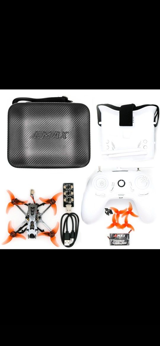 EMAX Tiny Hawk 2 Freestyle Ready To Fly Kit With Controller And Goggles ...