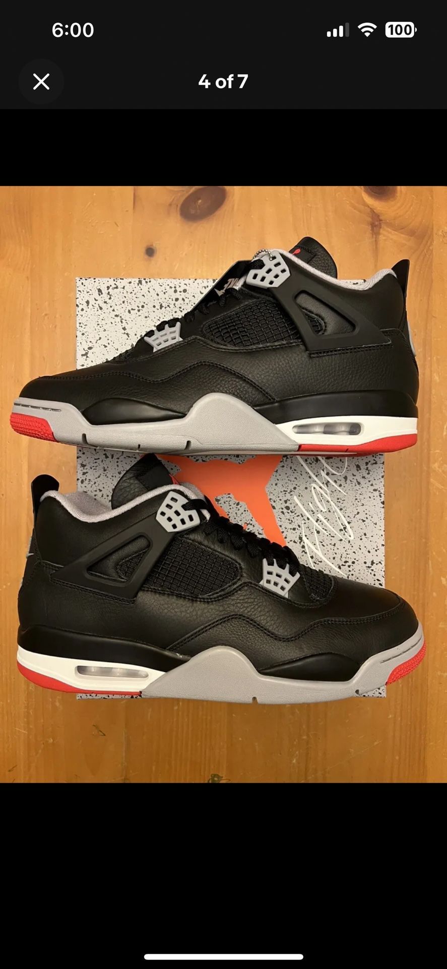 Nike Air Jordan Retro 4 Bread Reimagined for Sale in Davenport, FL ...