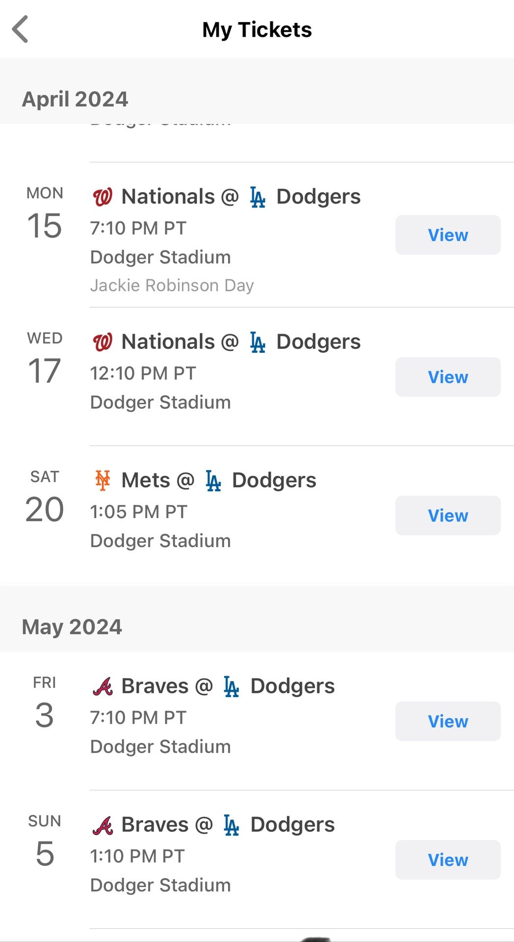 Dodgers Tickets for Sale in Los Angeles, CA - OfferUp