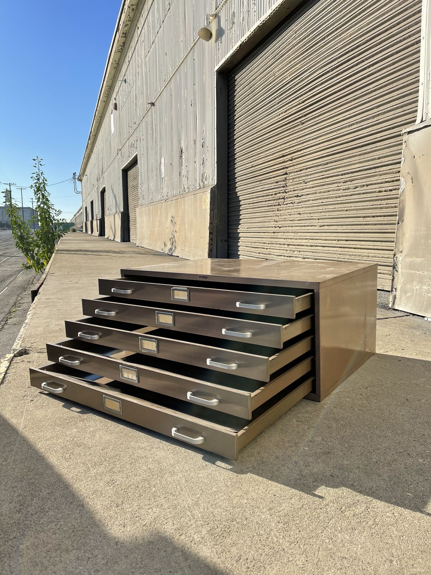Holga Custom 5 Drawer Flat File Drawer Cabinet For Art Posters Drawings ...