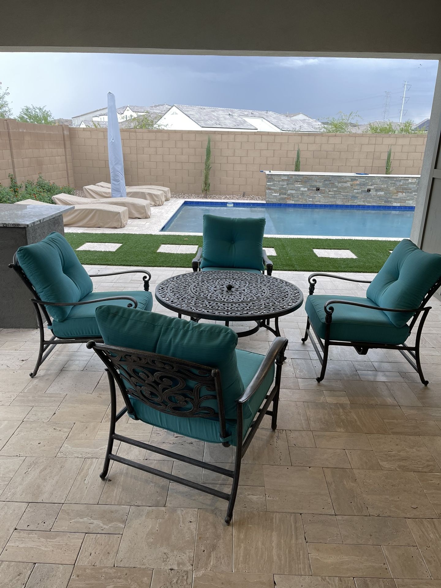 Full Patio Set w/Cushions for Sale in Phoenix, AZ - OfferUp