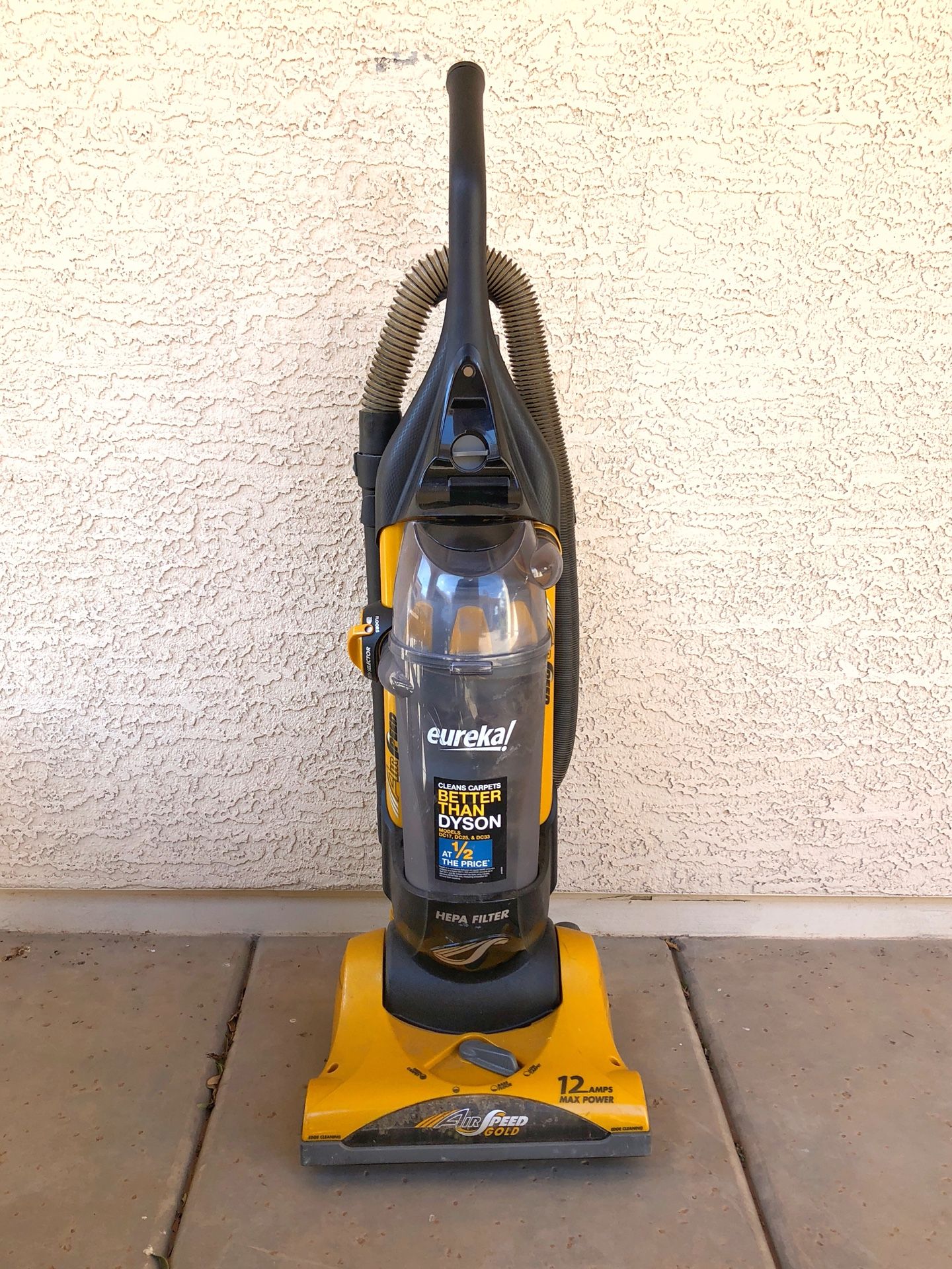 Eureka AirSpeed AS1001A Gold Bagless Upright Vacuum Cleaner for Sale in ...