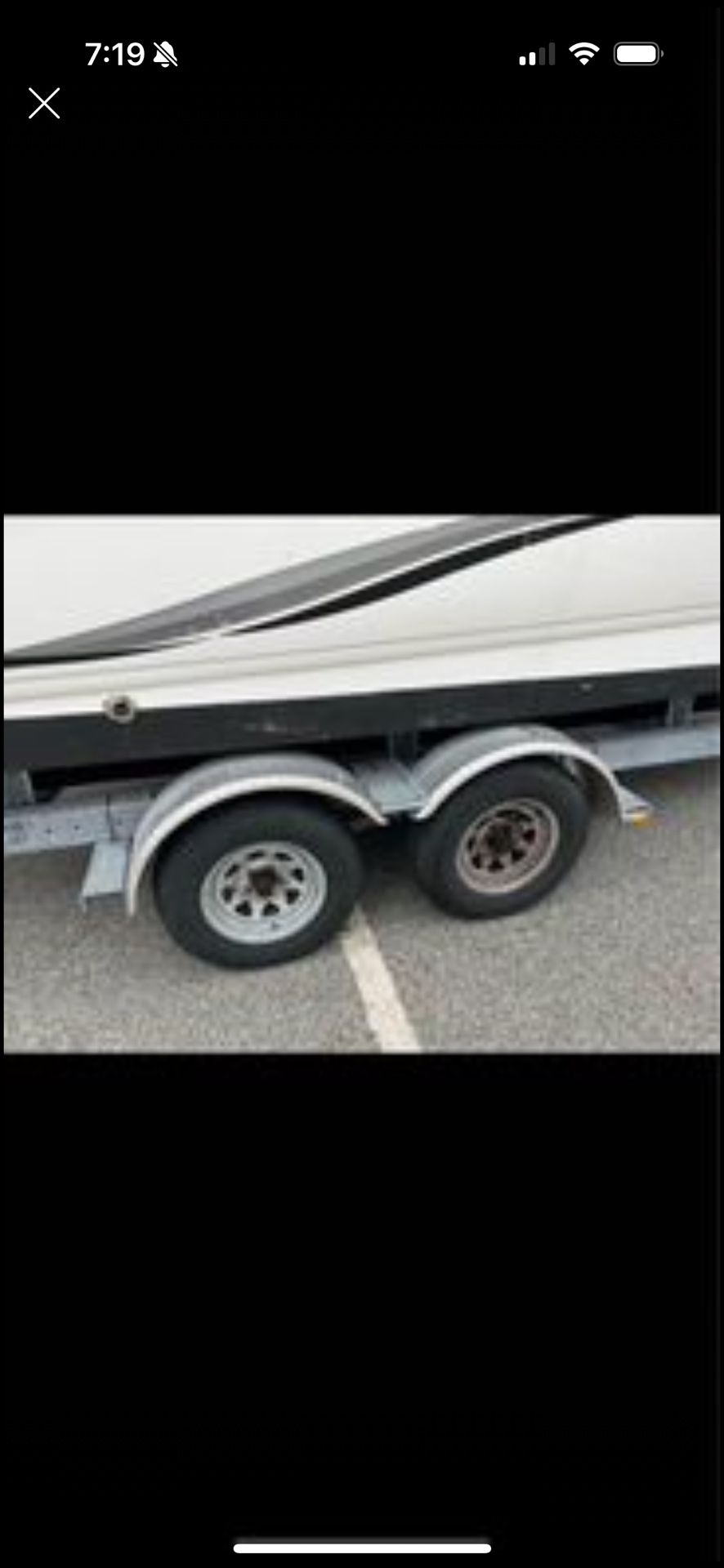 2014 26’ sea lion bunk boat trailer galvanized for Sale in Cedar Park ...