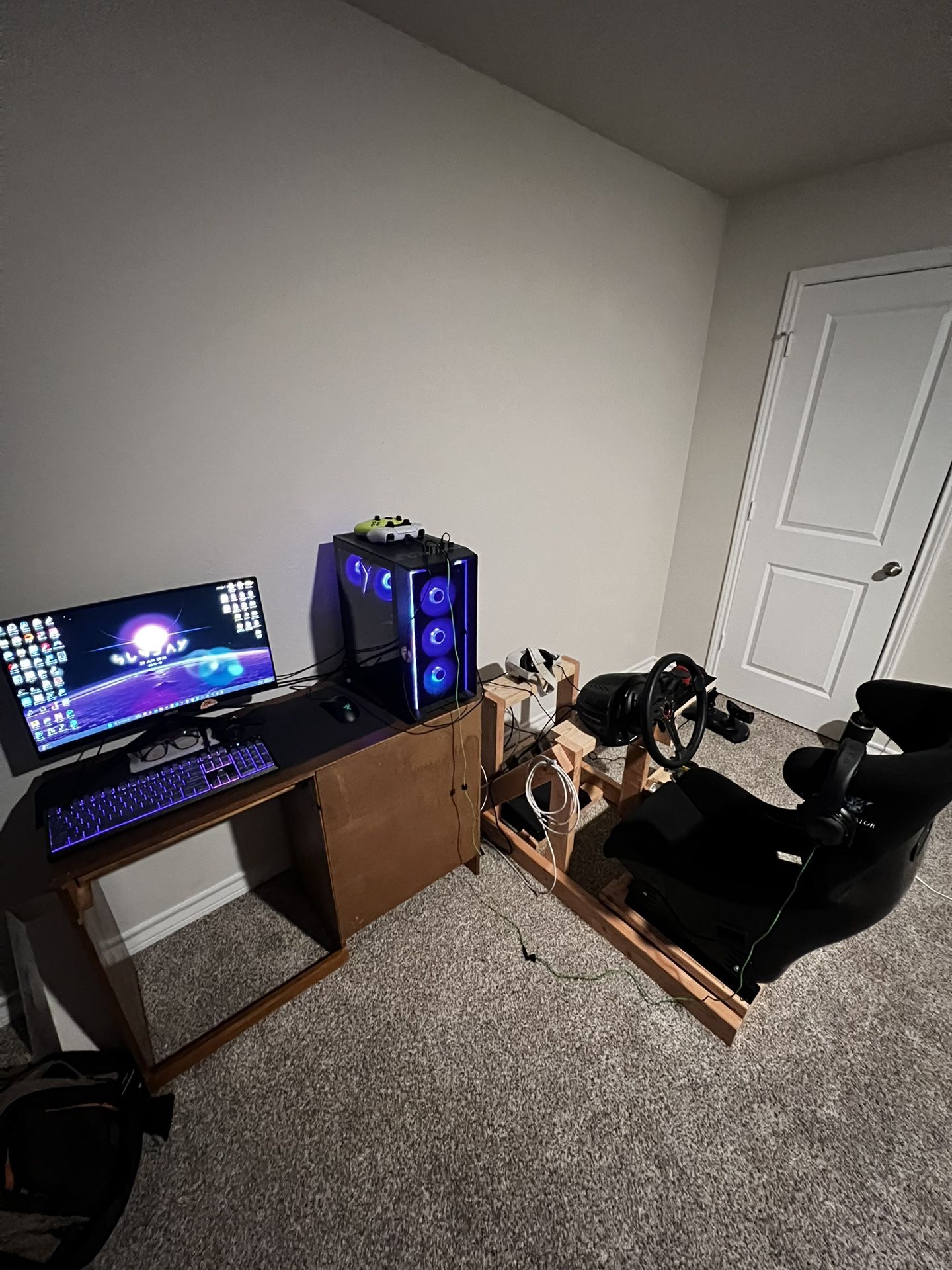 Sim Racing Setup + Gaming Pc for Sale in San Antonio, TX - OfferUp
