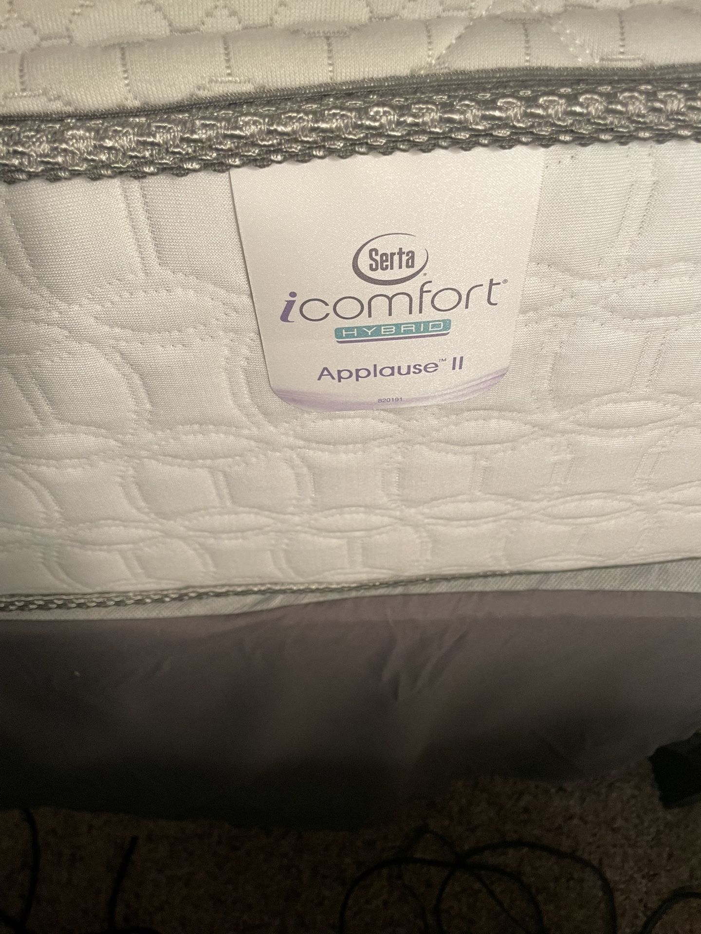 Serta icomfort hybrid applause ii 820191 store