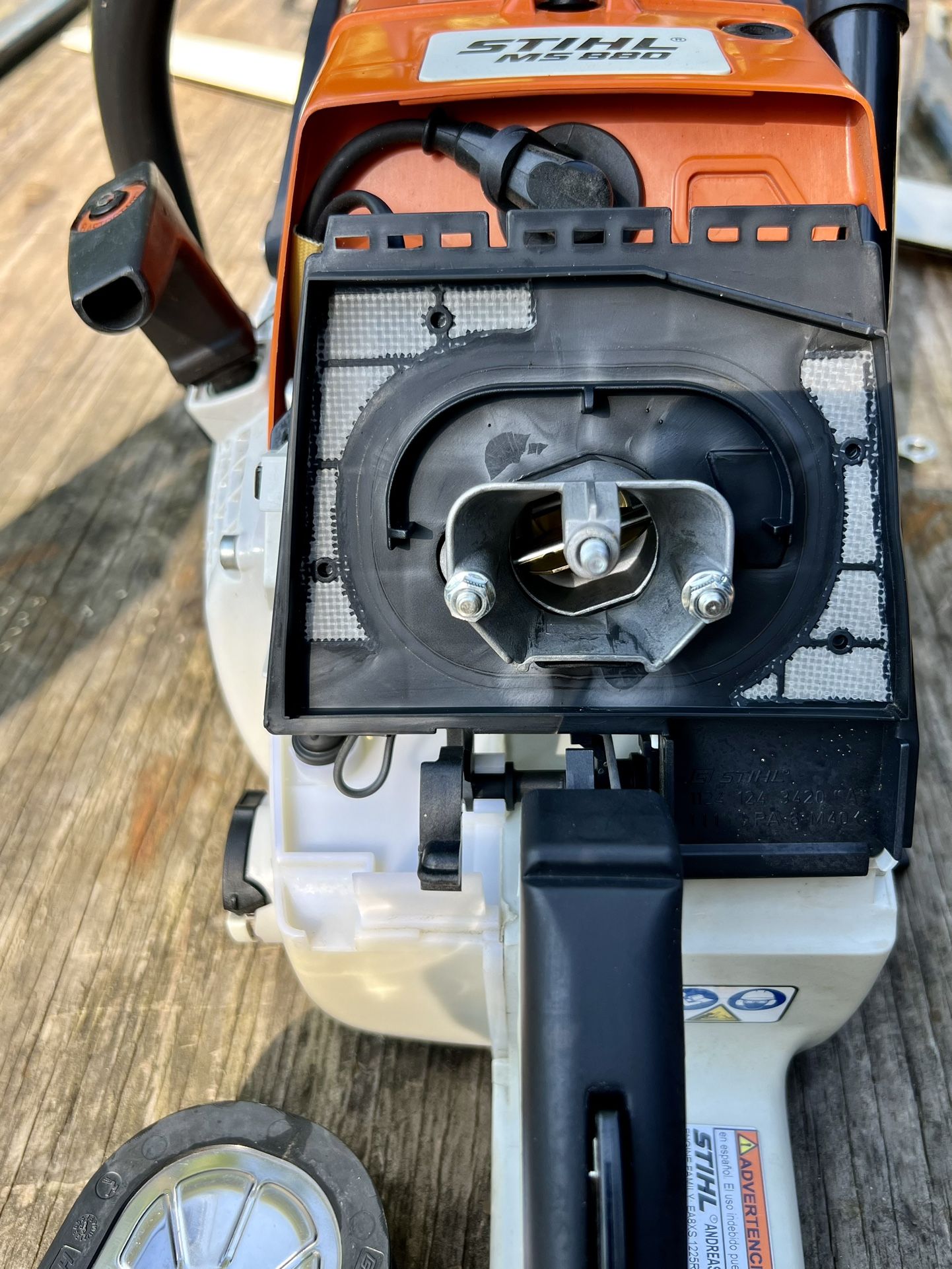 Mint Condition Stihl MS 880 Magnum Chainsaw W/ 41” Bar & 3 Chains for ...
