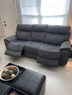 Hosford dark gray sectional store