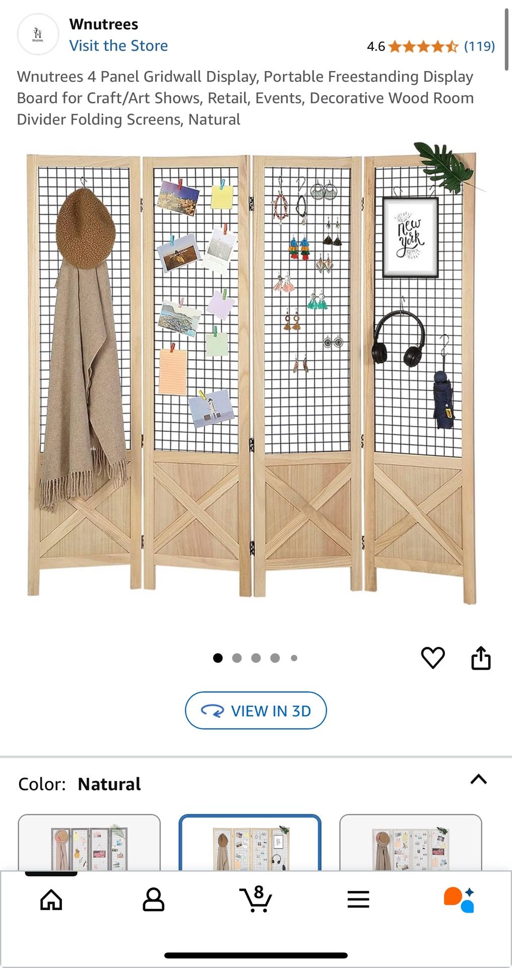 Freestanding Display Board