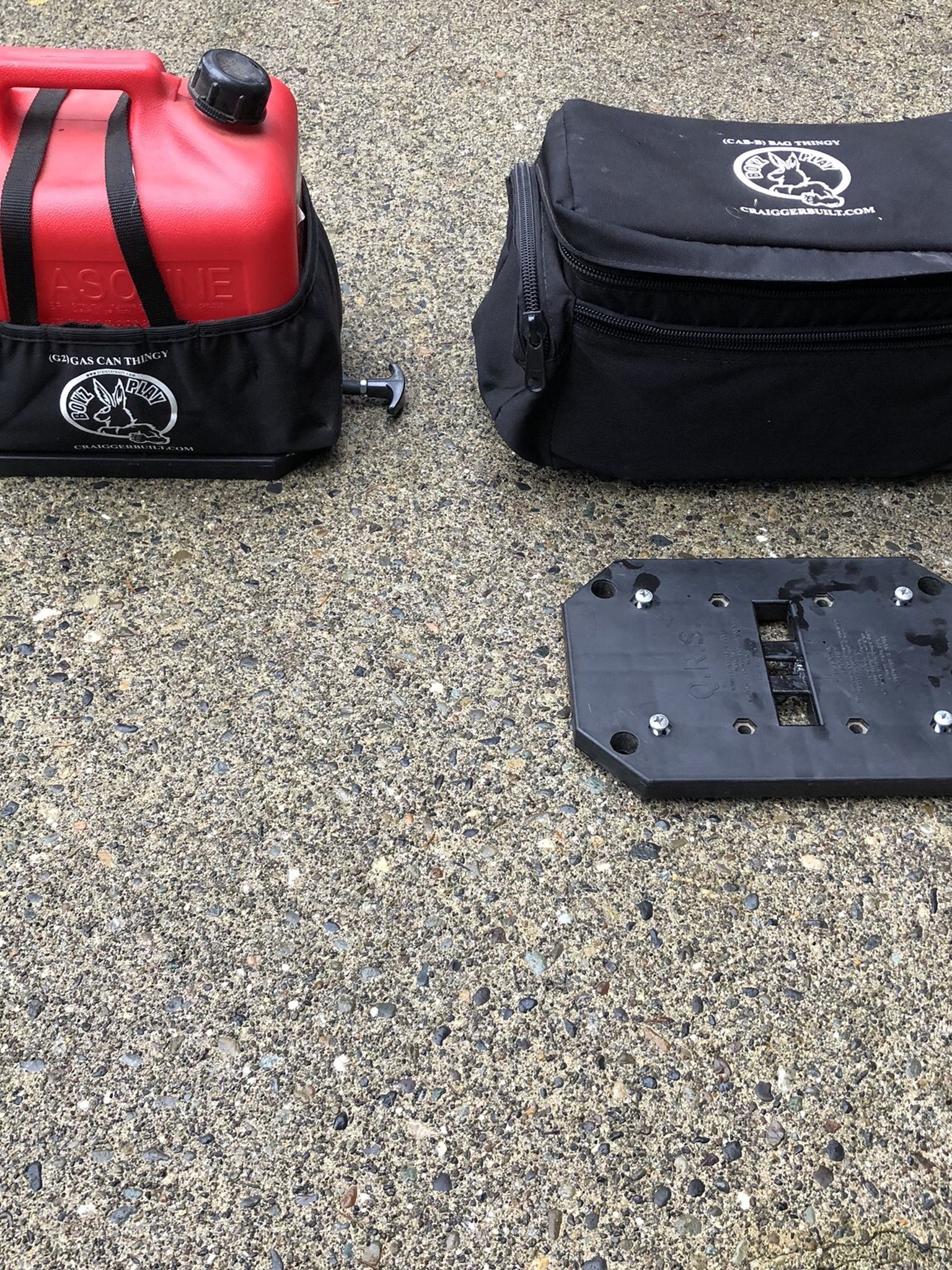 Snowmobile gas can and bag quick release system for Sale in Redmond, WA ...
