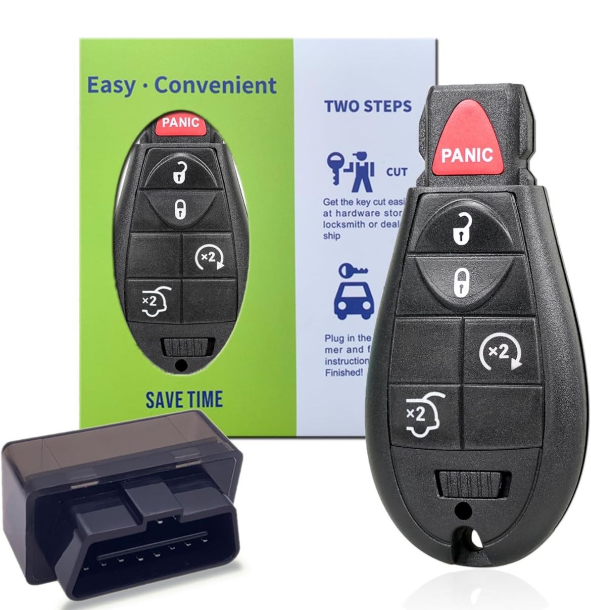 Key Fob Programmer Tool 4+1 Button for Jeep Dodge Chrysler for Sale in ...