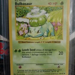 Original Bulbasaur Card