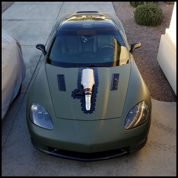 C6 Corvette hood/holly hi ram cut out for Sale in Phoenix, AZ - OfferUp