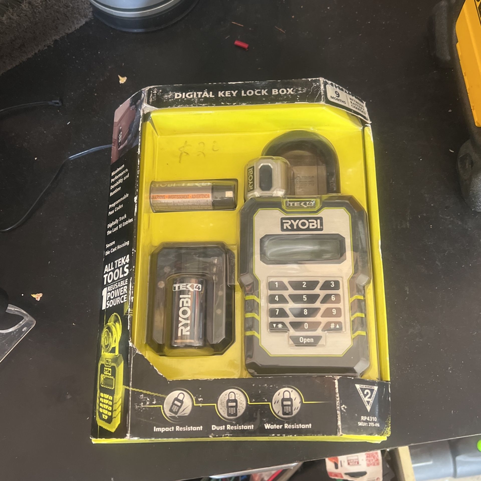 Ryobi Digital Key Lock Box for Sale in Haslet, TX - OfferUp