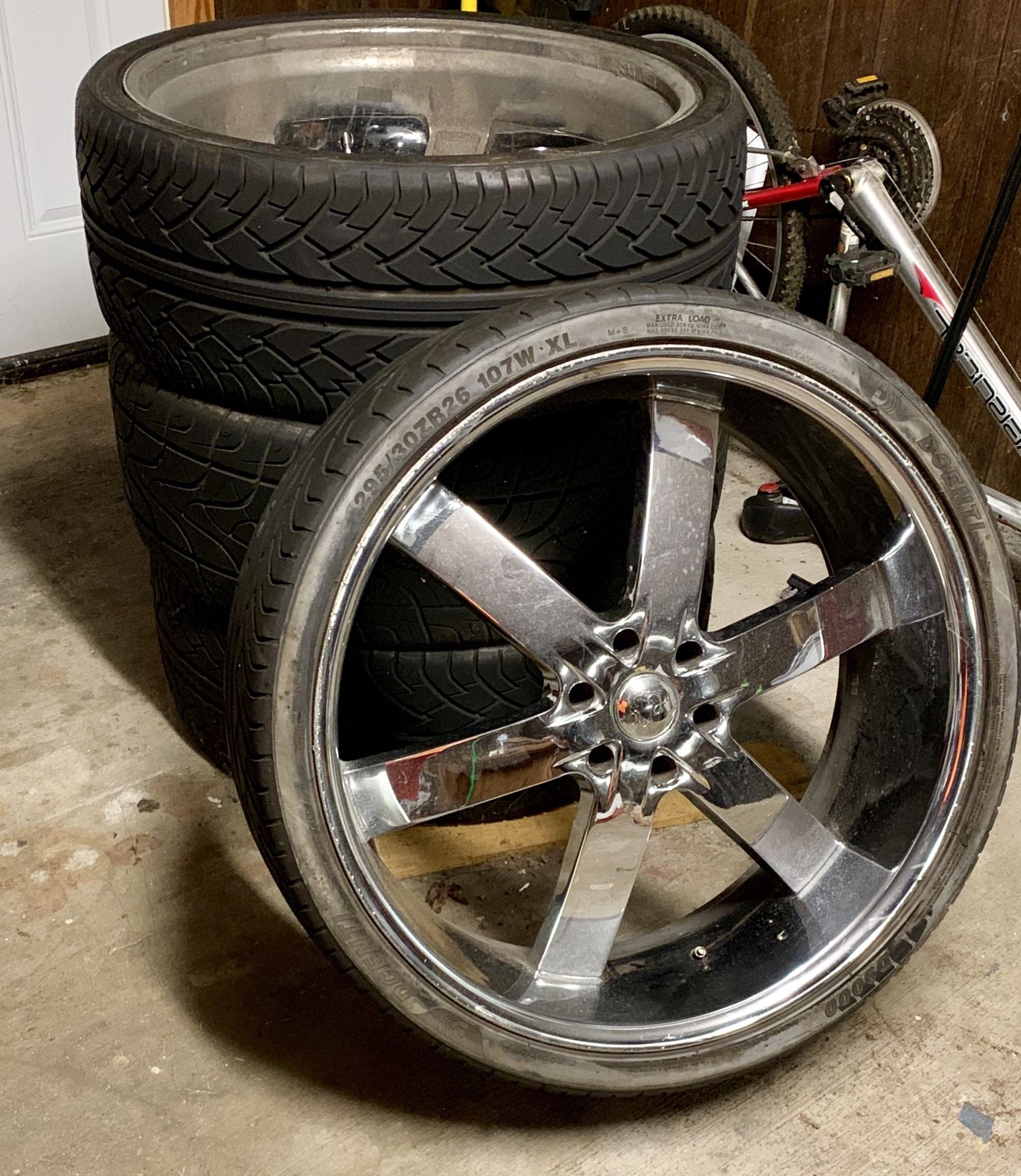 26 inch Rims and Tires for Sale in Beaumont, TX - OfferUp