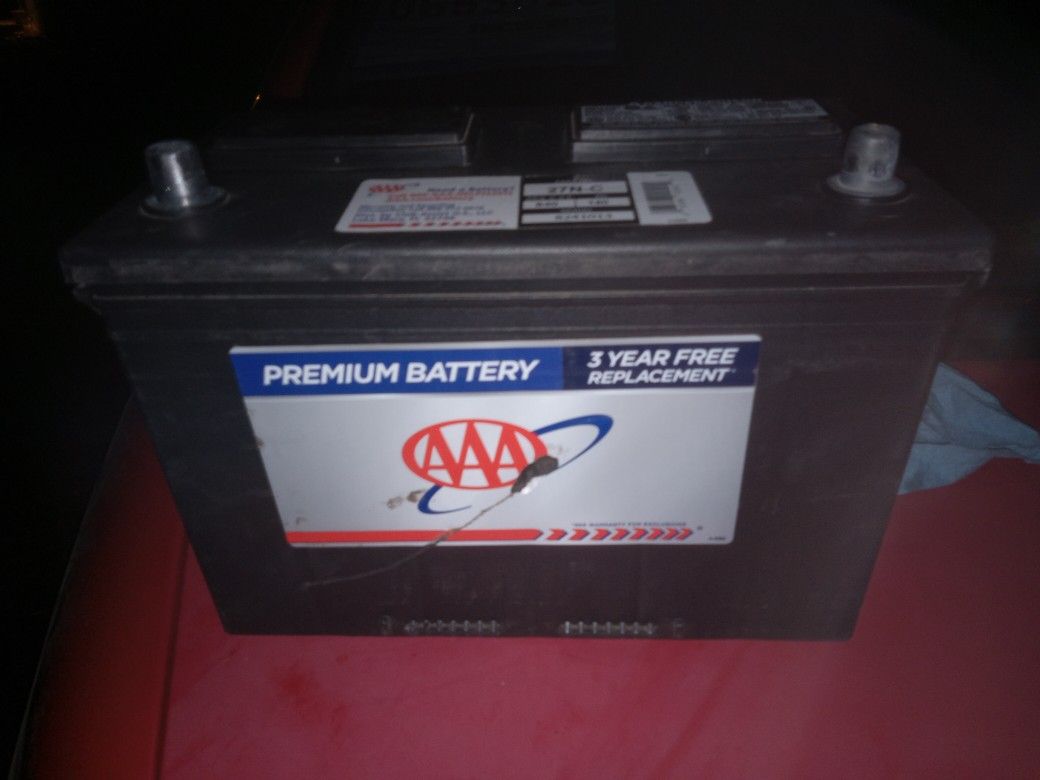 AAA Premium Battery 72 Months / 36 Month Free Replacement BCI No. 27F ...