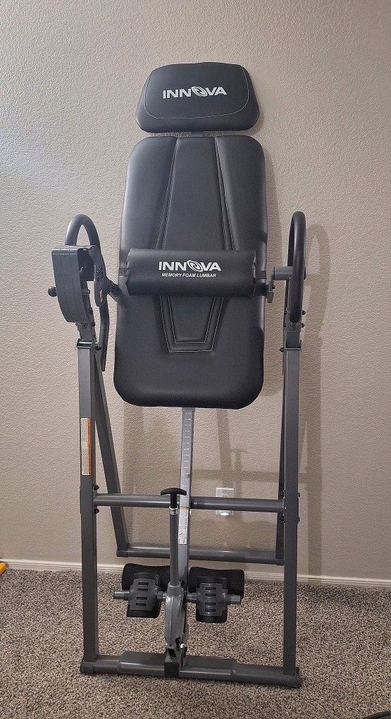 Brand New Innova Inversion Table With Memory Foam Lumbar Support Pad ...