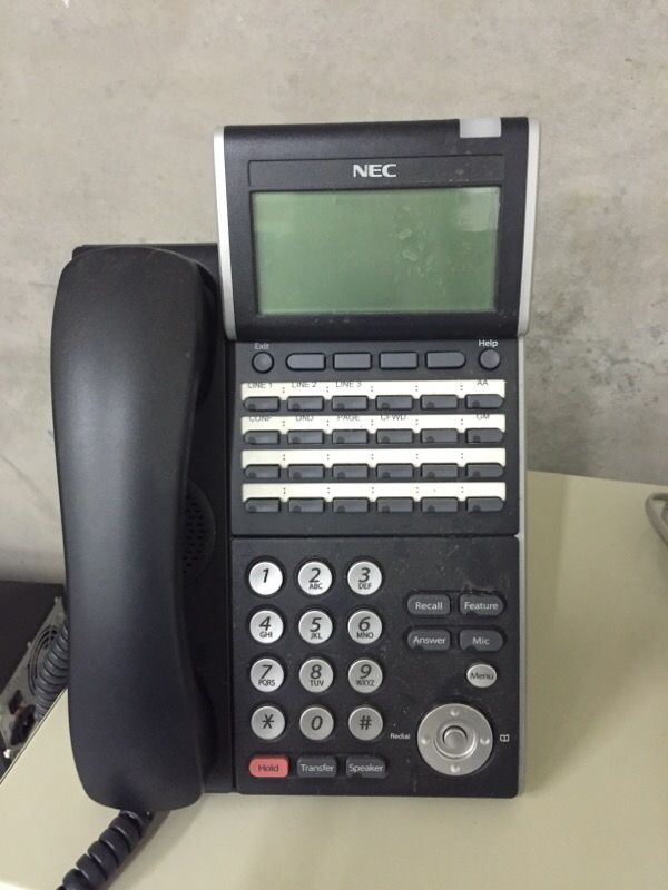 NEC 24 button business phones (8 available) for Sale in Chandler, AZ ...