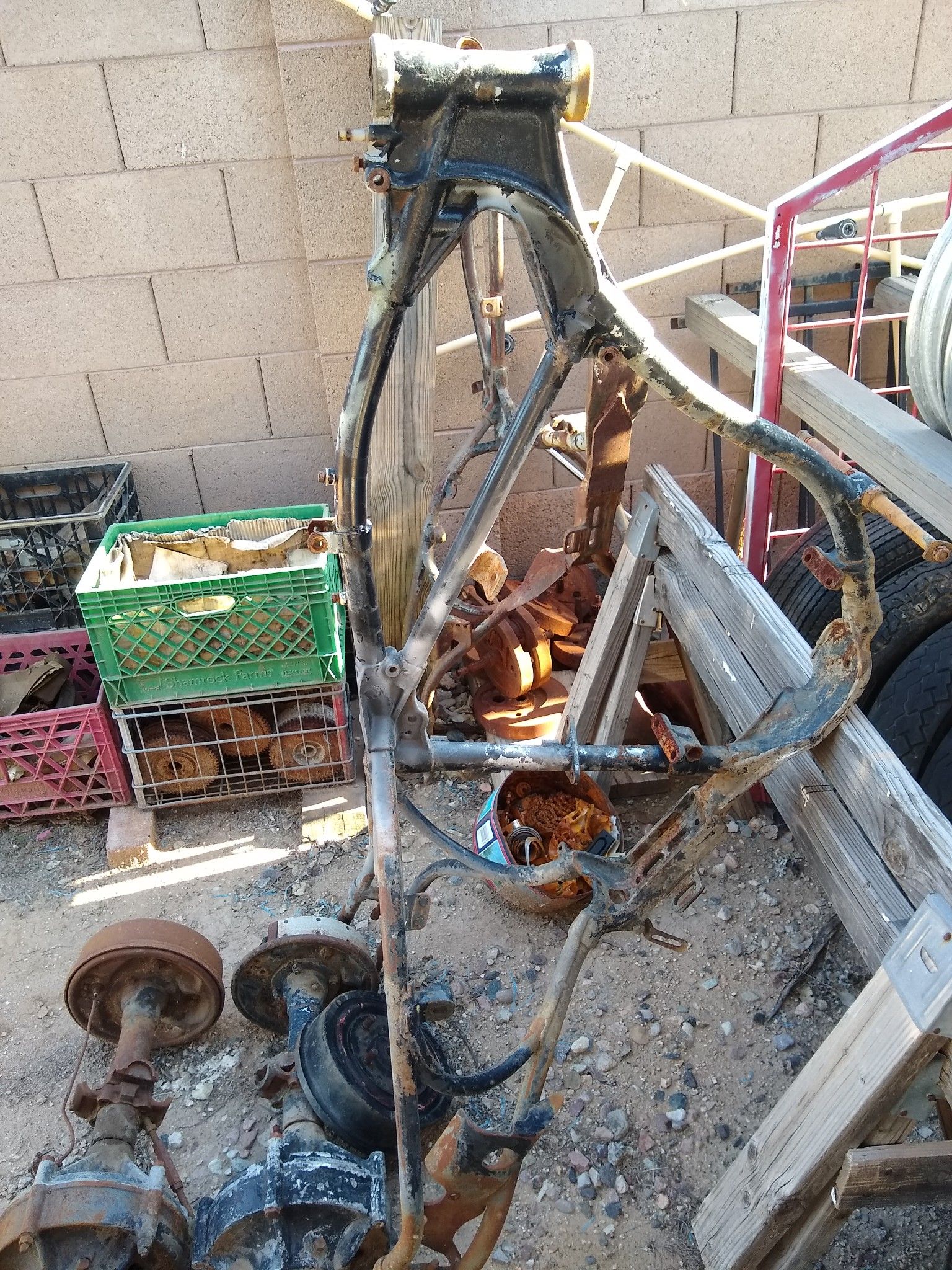 Harley-Davidson Servi-Car Trike Frames and Differencials for Sale in ...