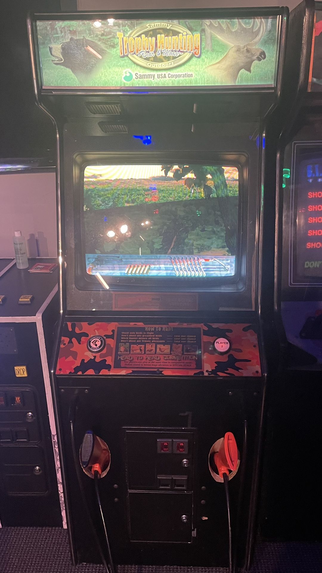 Arcade Bear & Moose Trophy Hunting 2 Player for Sale in Long Beach, CA ...