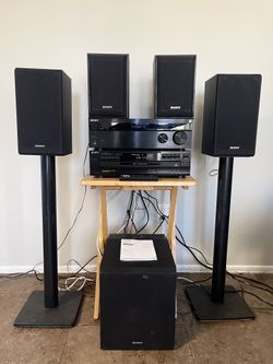 Sony Home Speakers With Subwoofer
