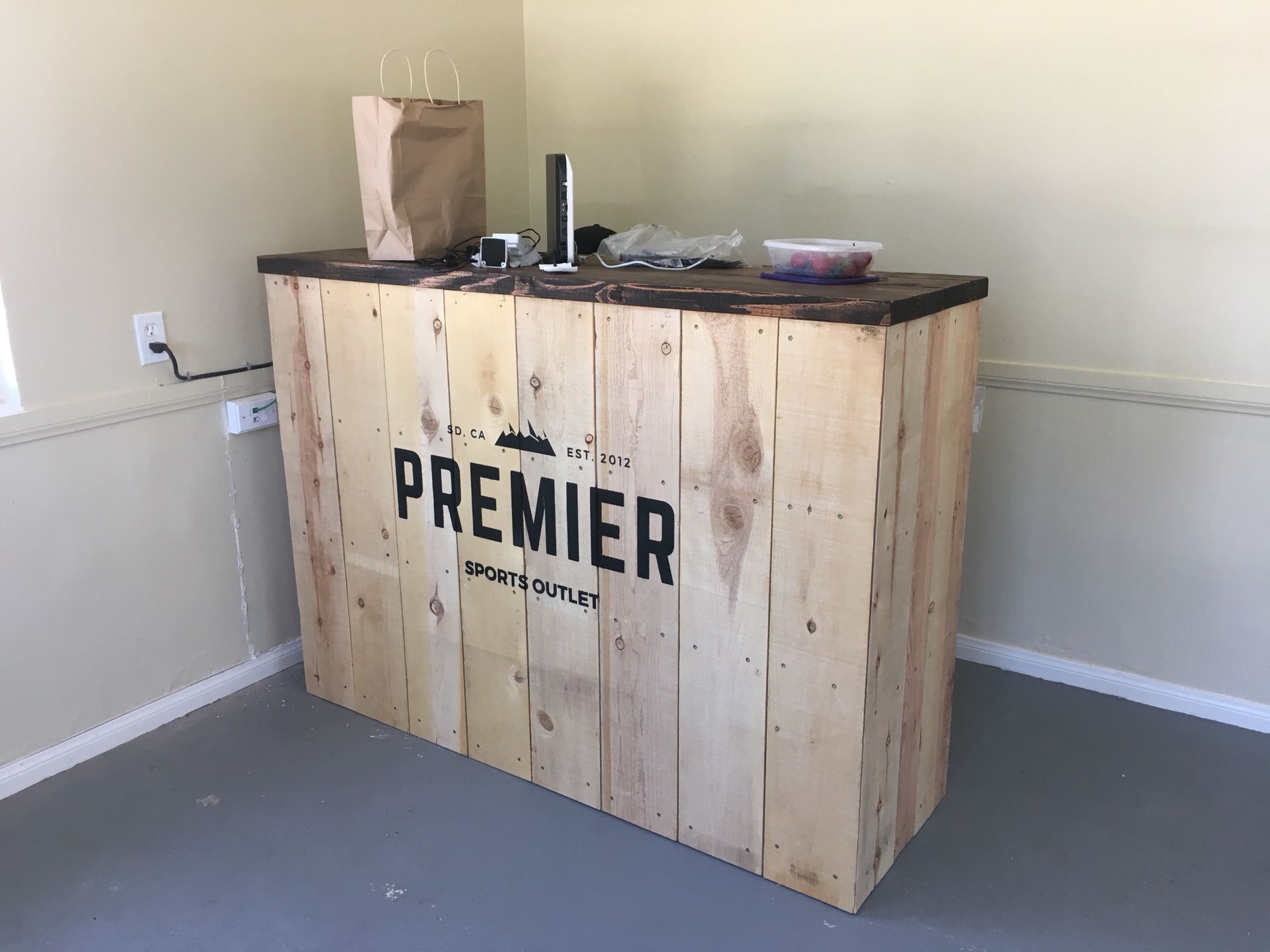 Custom Cash Wrap Register Counter Rustic Cashwrap for Sale in Spring ...