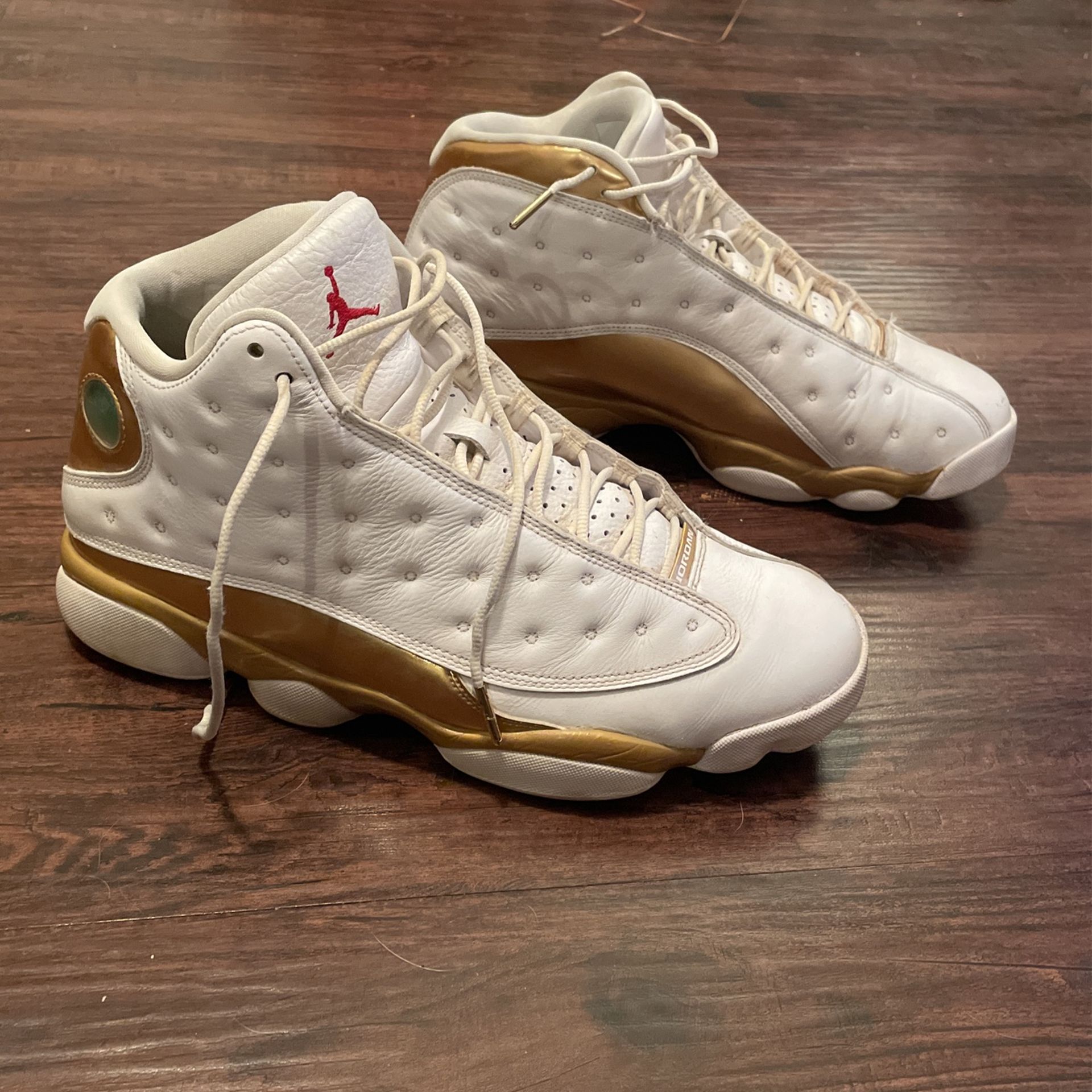 Air Jordan 13 DMP. white/gold for Sale in Indian Land, SC - OfferUp