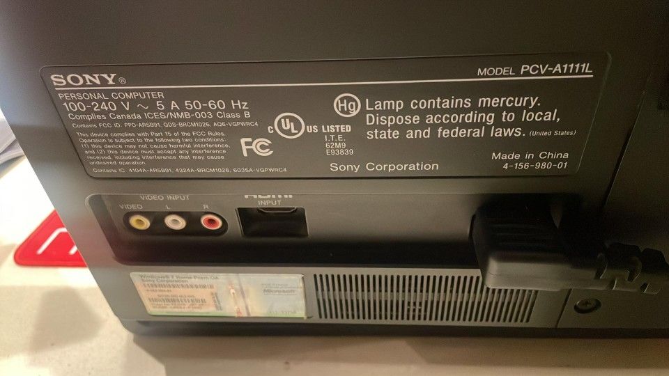 Sony VAIO 2.70GHz Touchscreen Desktop PC & HDTV/ Blu-Ray Windows 10 Pro ...