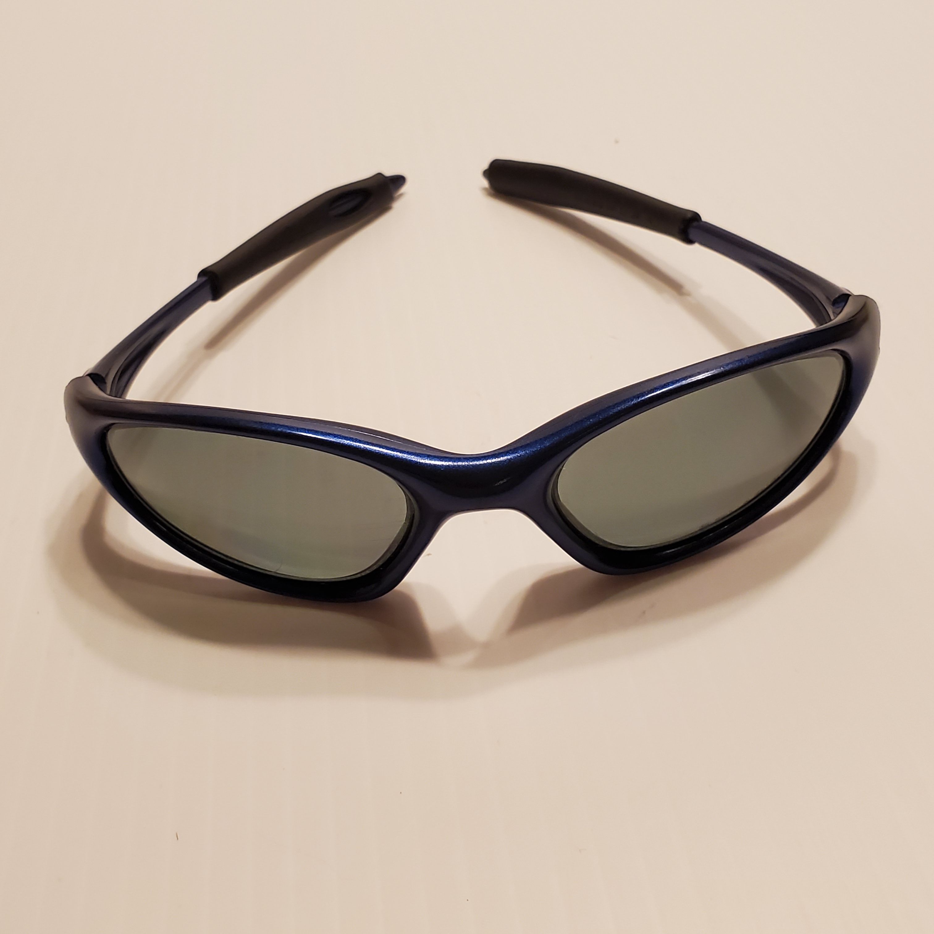 Oakley blue frame polarized wrap sunglasses. for Sale in San Jose, CA ...