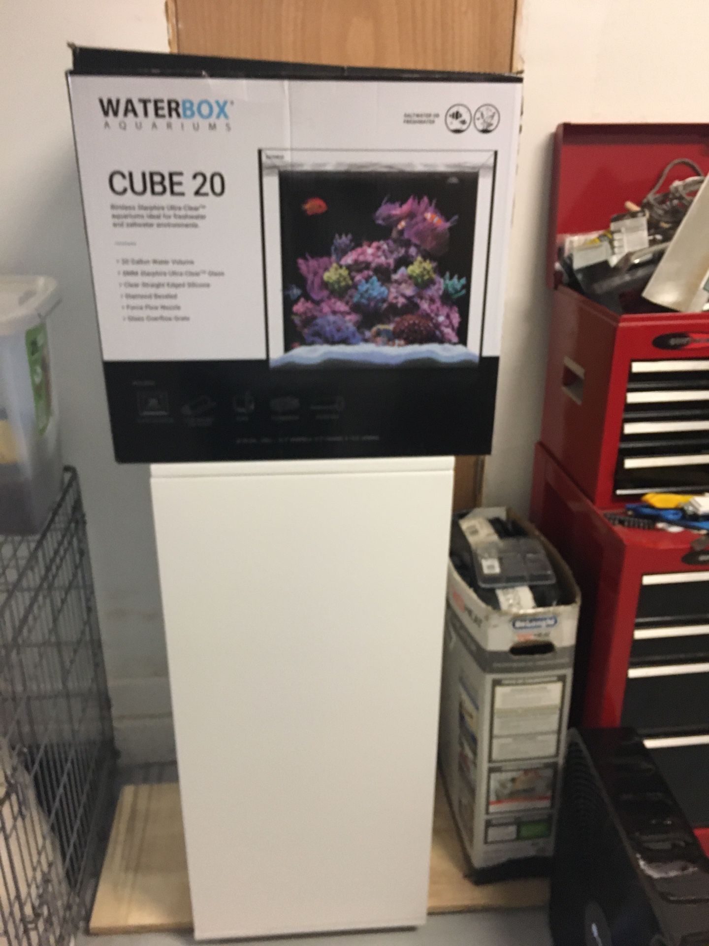 Waterbox 20 gallon salt water aquarium for Sale in Orlando, FL - OfferUp