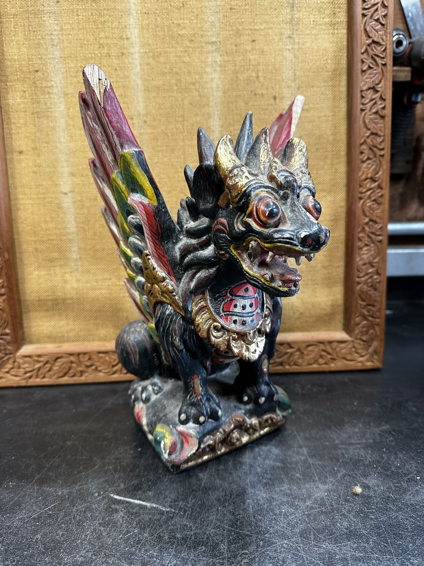Balinese Lion Art