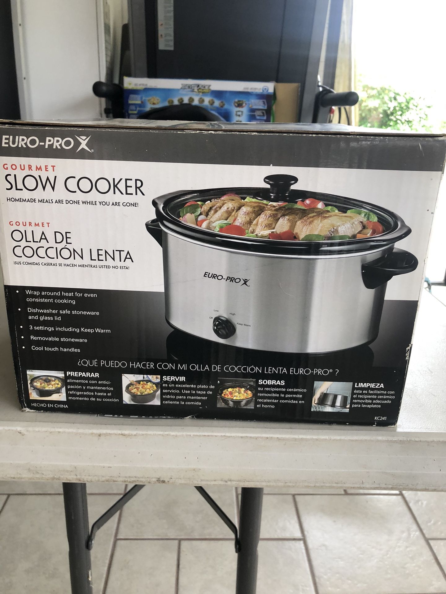 Euro-Pro Slow Cooler Crock Pot for Sale in Chino, CA - OfferUp