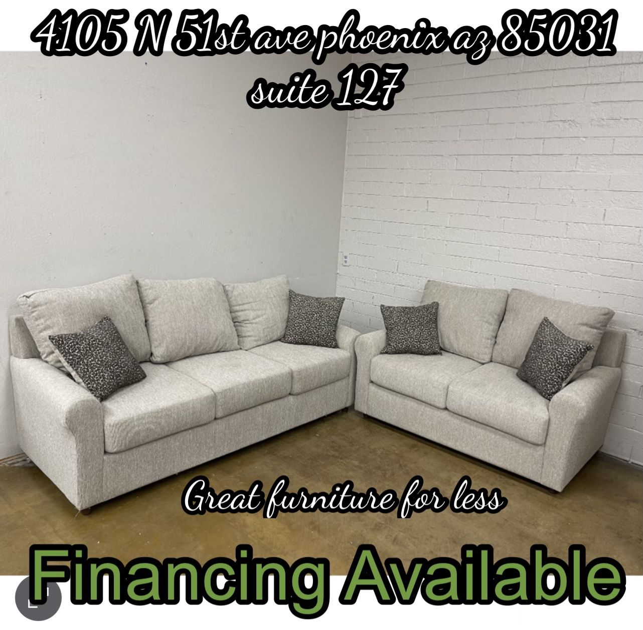 Sofa And Loveseat Brand New for Sale in Phoenix, AZ - OfferUp