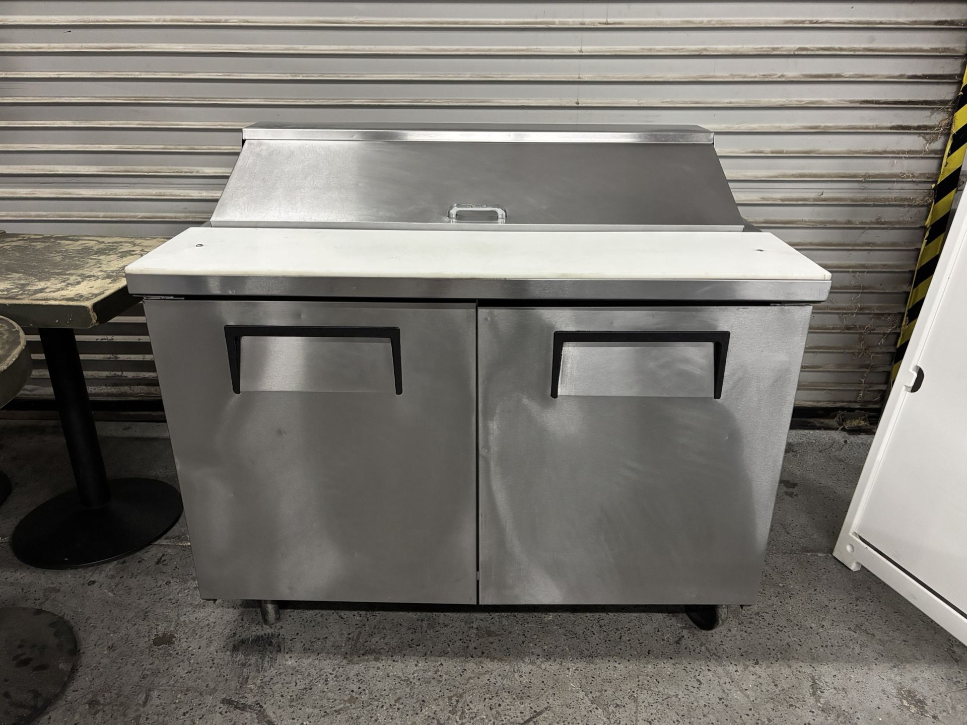 48” True Prep Table Refrigerator Cold Food Make Station Sandwich Salad ...