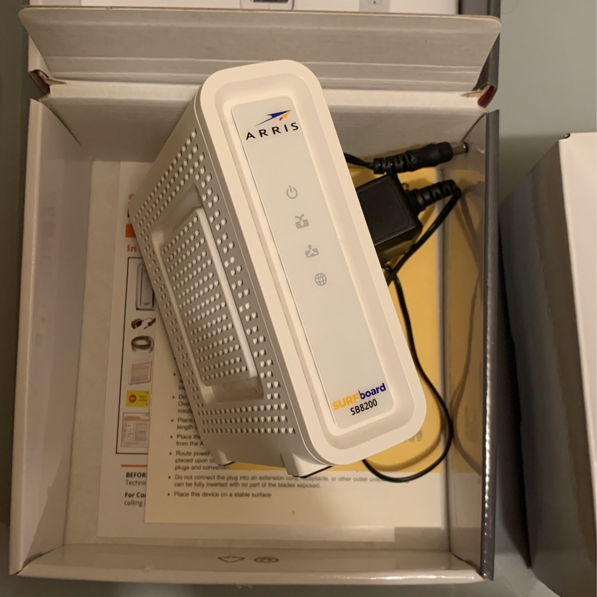 Arris Surfboard SB8200 DOCSIS 3.1 Cable Modem for Sale in Arlington ...