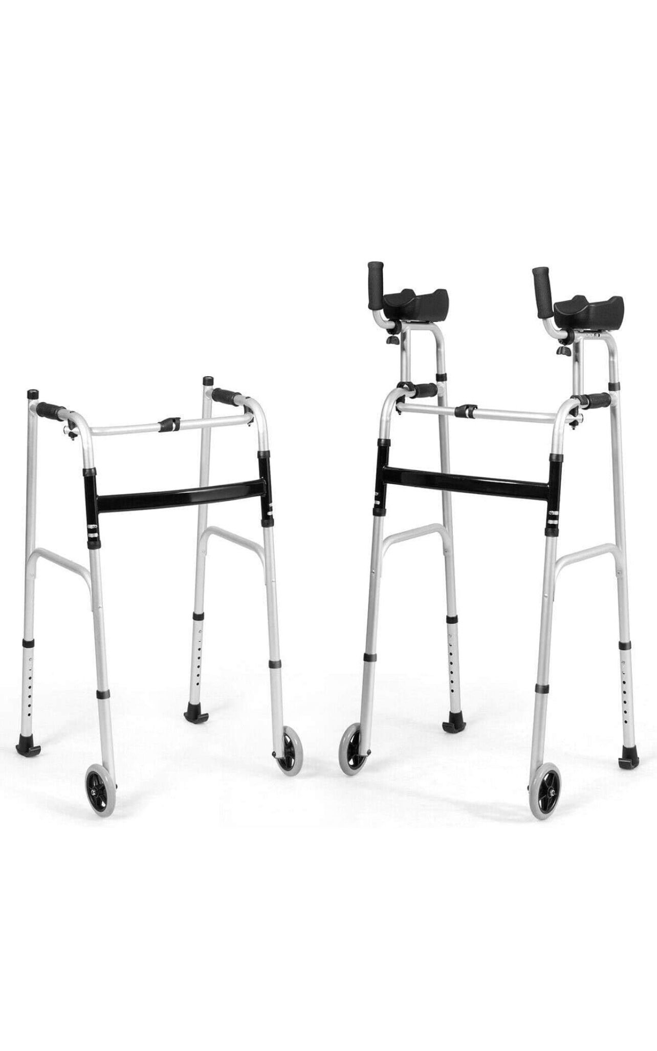 Nightcore Folding Standard Walker，Rehabilitation Auxiliary Walking Aid ...