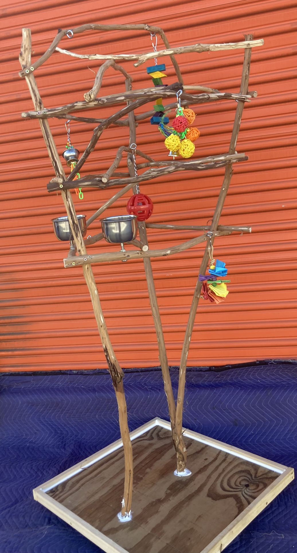 Short N Cute Small Bird Perch Tree … Nice Simple Design And Not Too ...