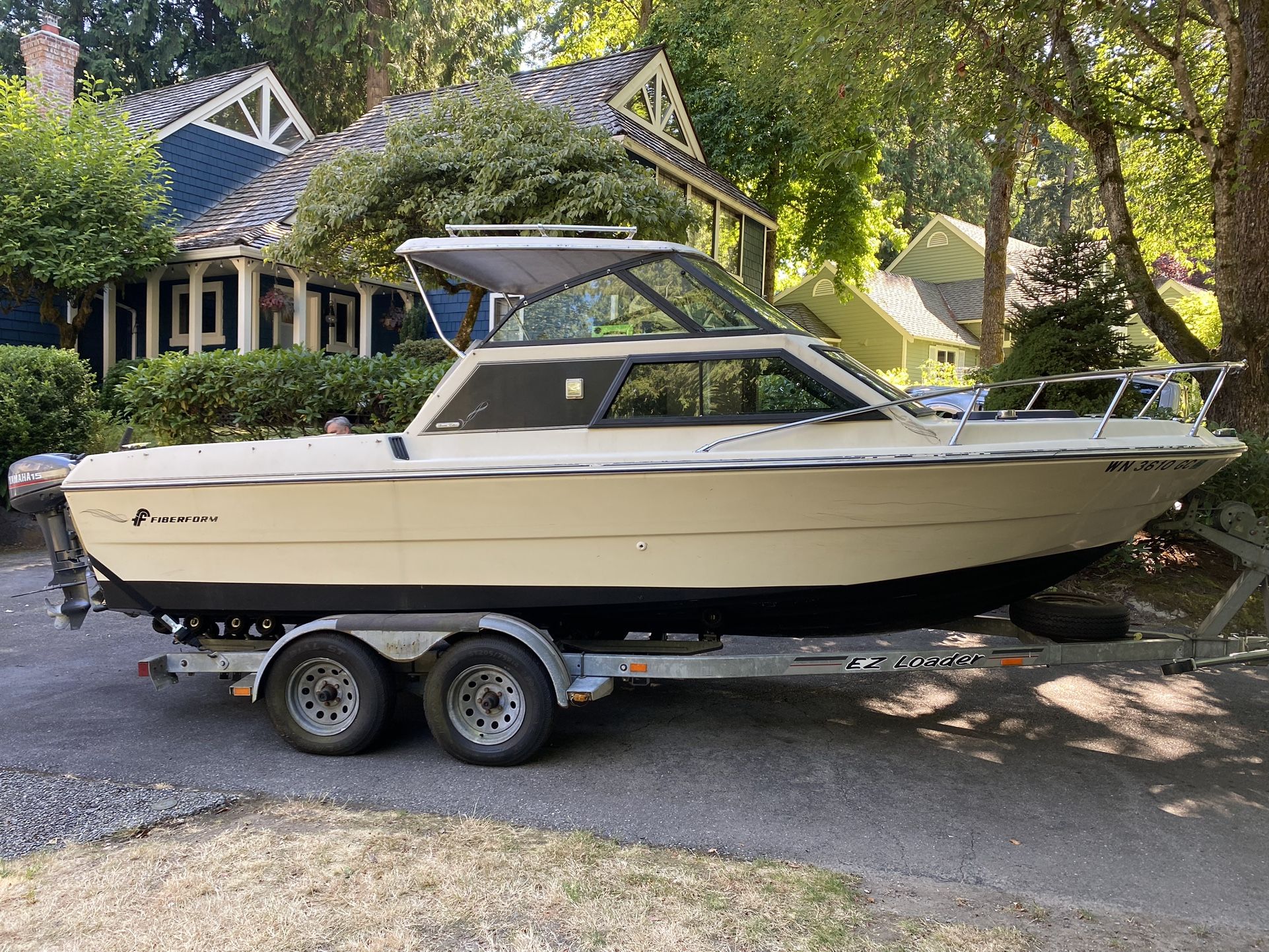 Fiberform Cuddy Boat for Sale in Kirkland, WA - OfferUp