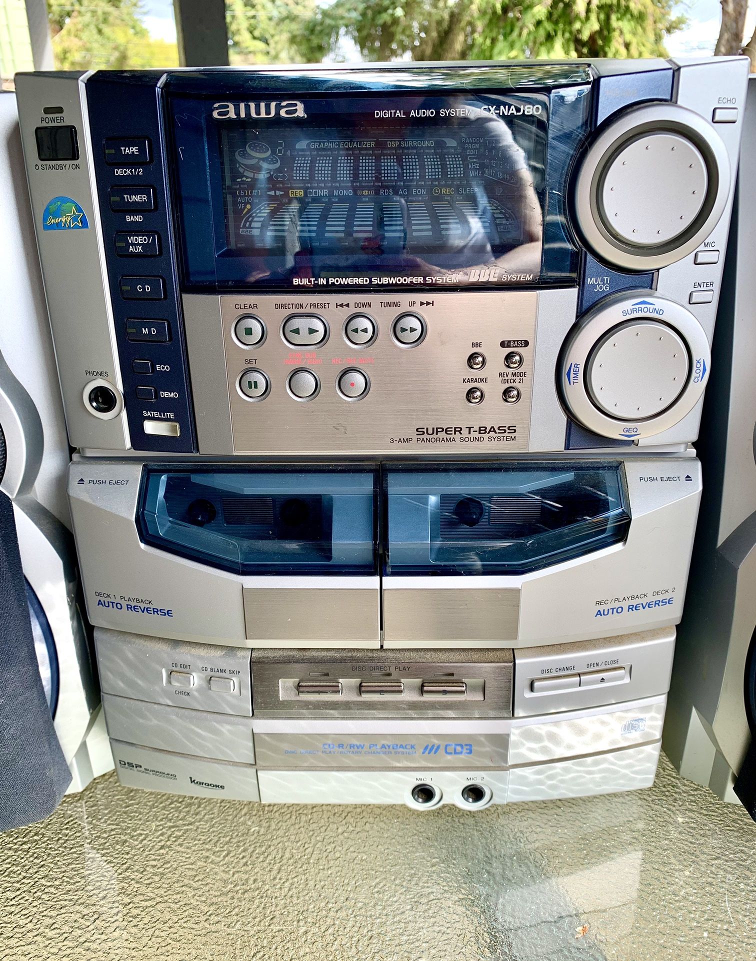AIWA CX-NAJ80U COMPACT DISC STEREO CD, CASSETTE RECEIVER - Vintage for Sale in Edmonds, WA - OfferUp