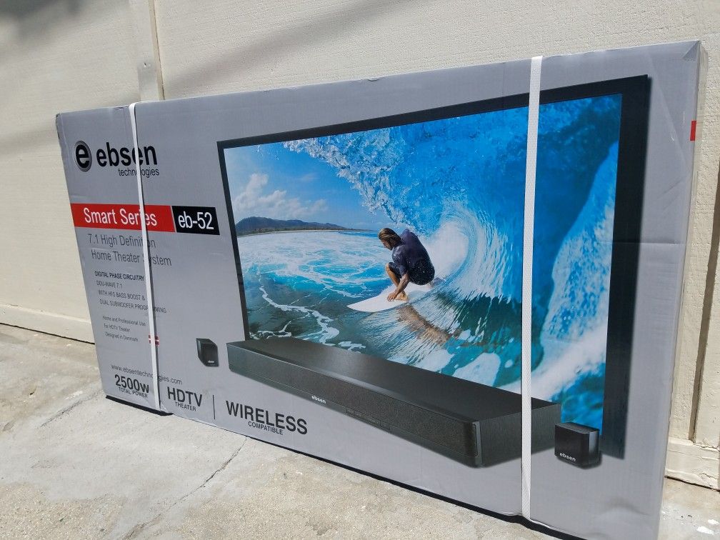 Ebsen eb-52 Smart Series TV 7.1 High Definition Home Theater System for ...