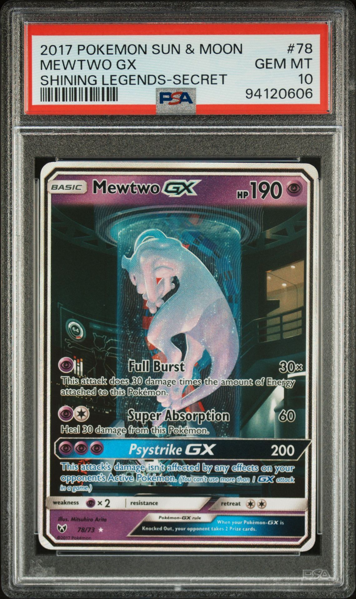 Mewtwo GX “mewtube” - PSA 10 for Sale in Arcadia, CA - OfferUp