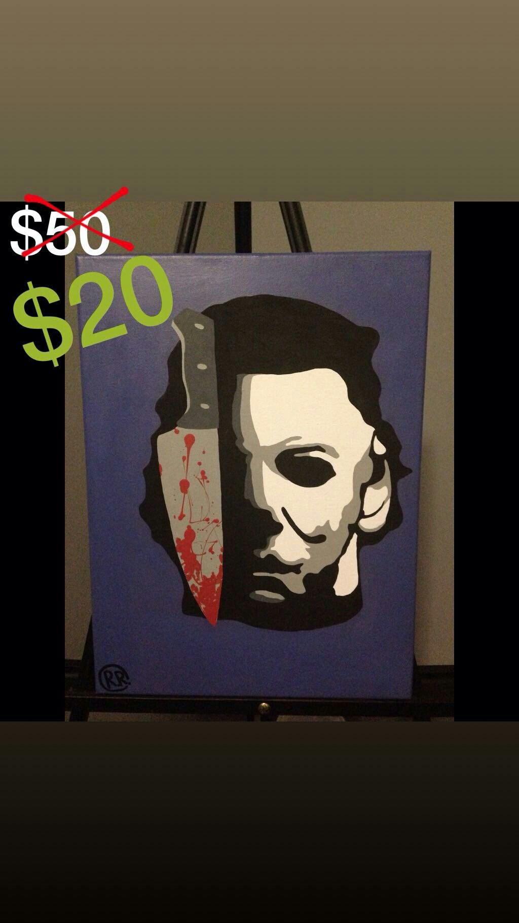 Michael Myers Painting