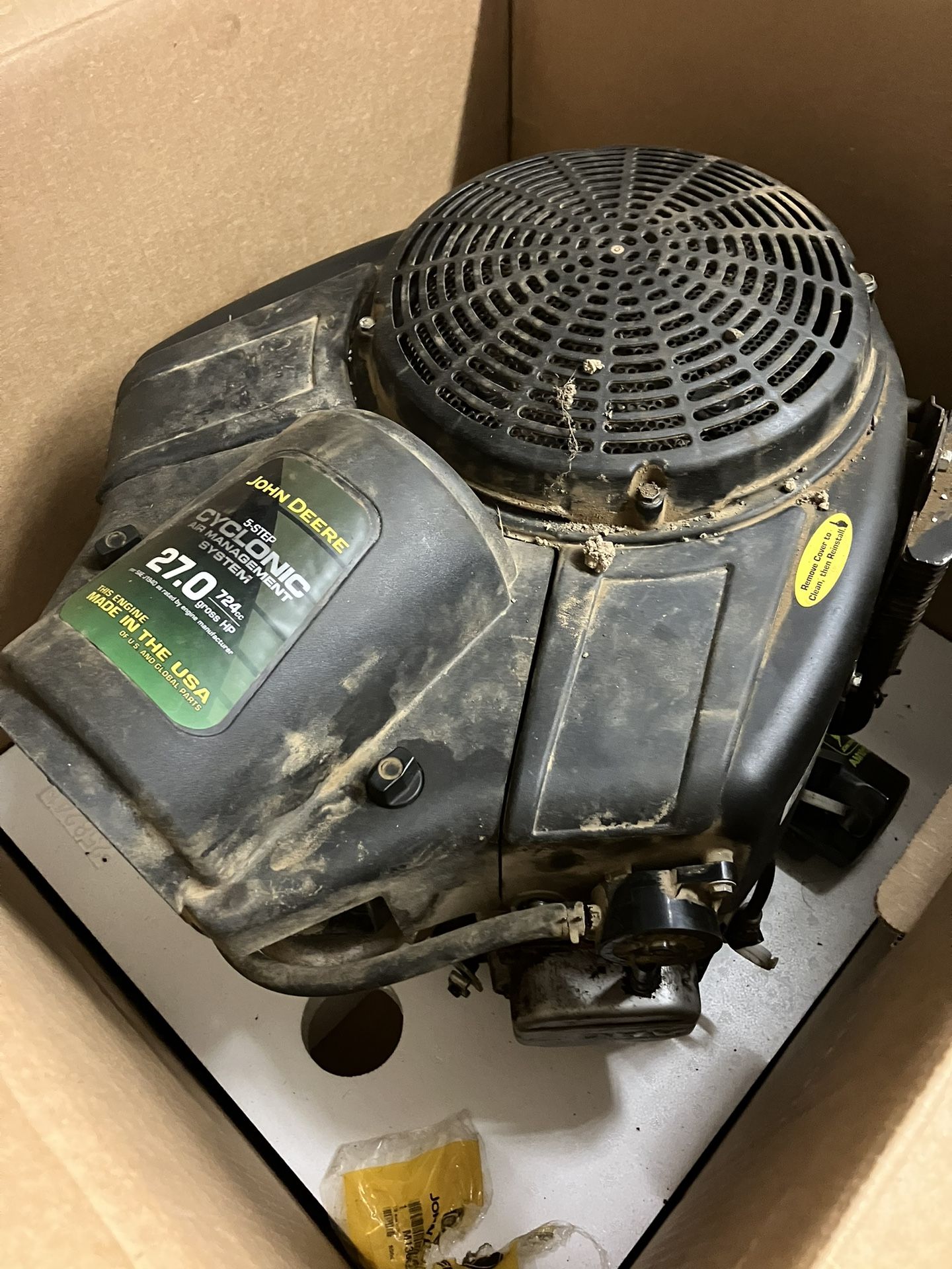 Briggs And Stratton V Twin Engine Off Of John Deere Z665 for Sale in ...