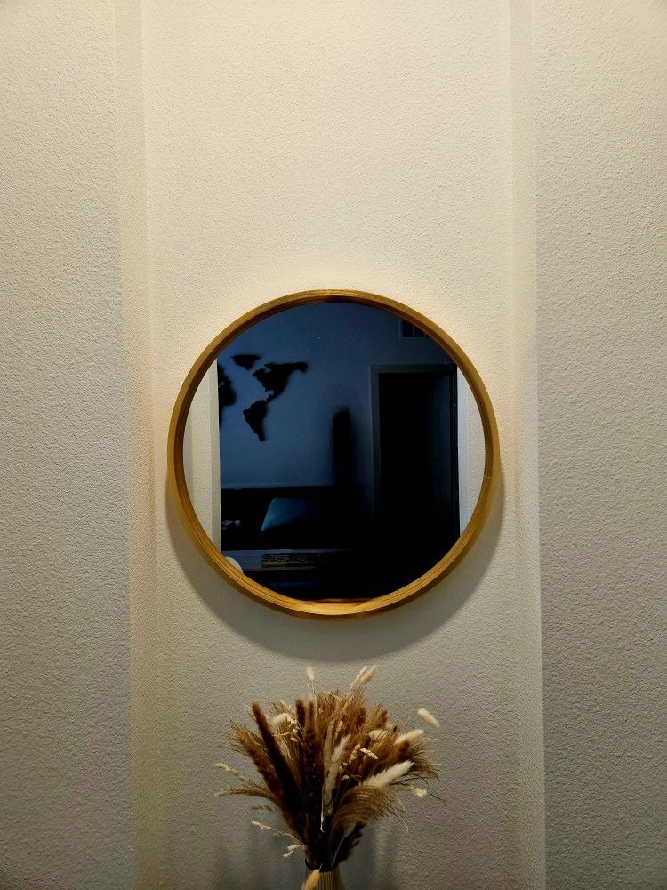 Kate and Laurel Travis 25.6" Round Accent Wall Mirror for Sale in ...