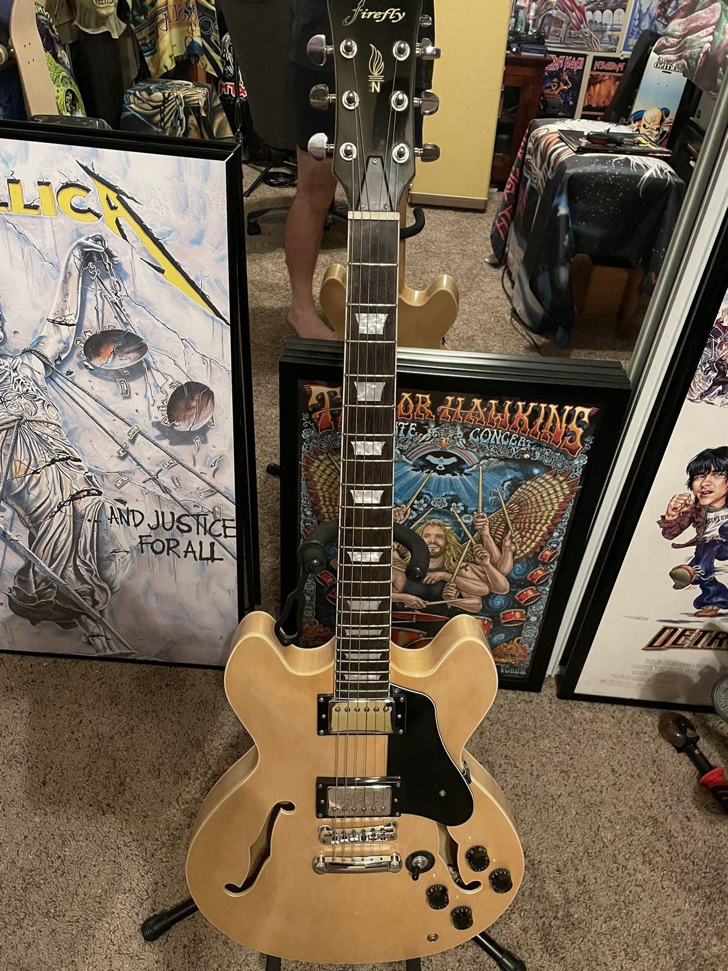 Firefly FF338 Semi Hollow body Guitar,and Fender Amp,more for Sale in ...
