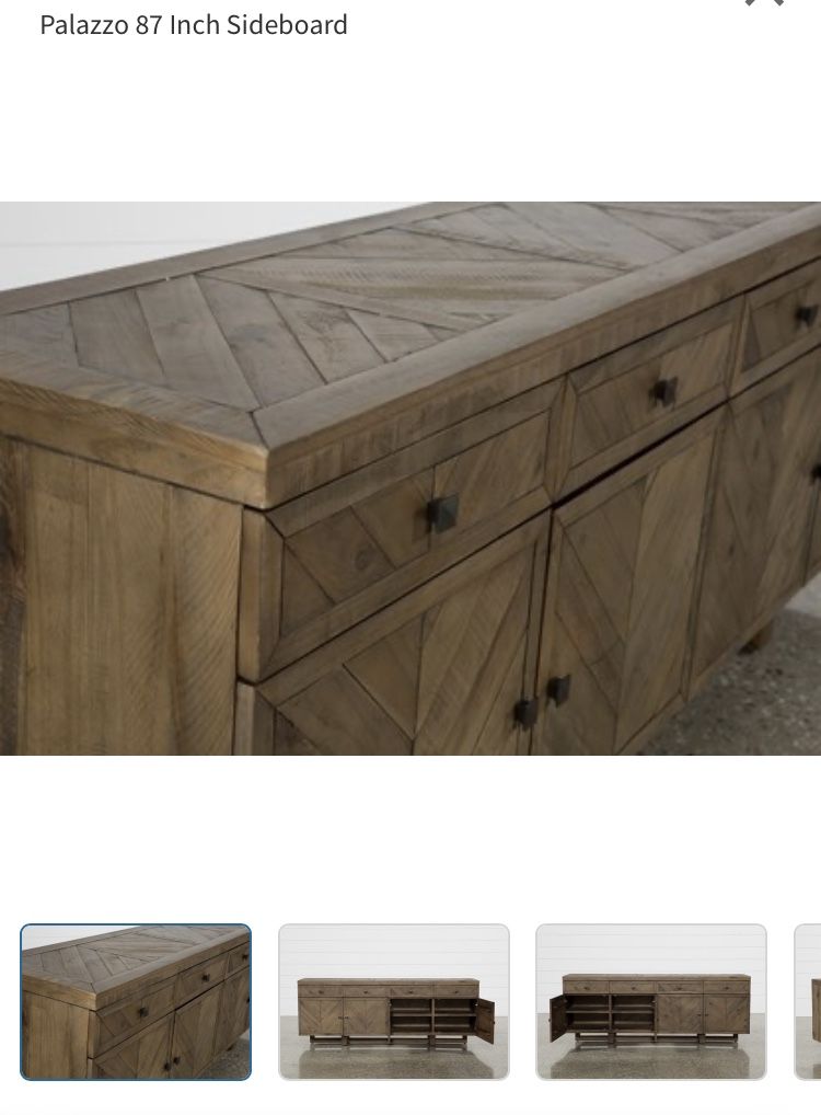 Living Spaces Palazzo Sideboard Console Buffet Credenza TV Stand for Sale in Gilbert AZ OfferUp
