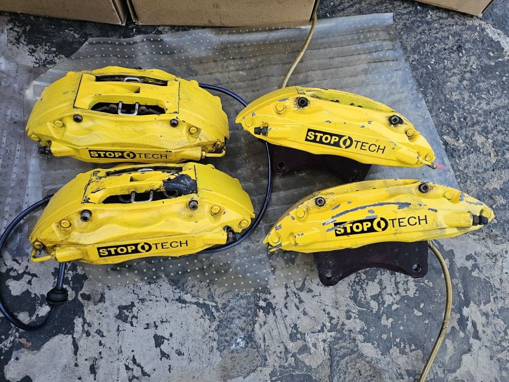 BMW M3 E46 BIG BRAKE KIT BBK STOPTECH 2001 2002 2003 2004 2005 2006 for ...