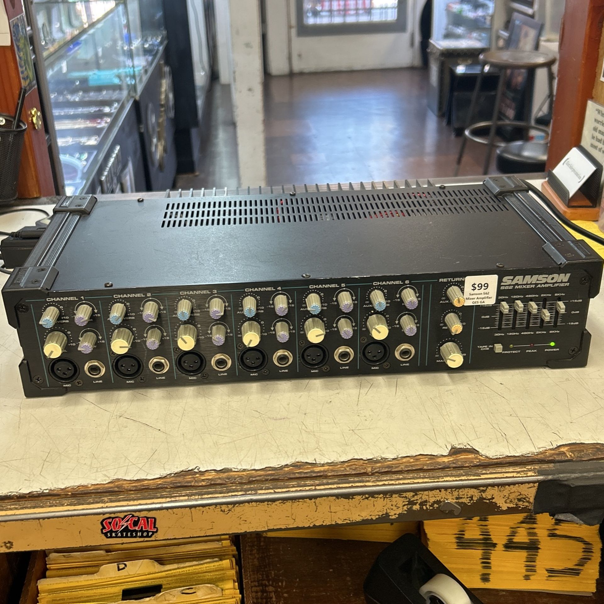 Samson S62 Mixer Amplifier for Sale in West Hollywood, CA - OfferUp