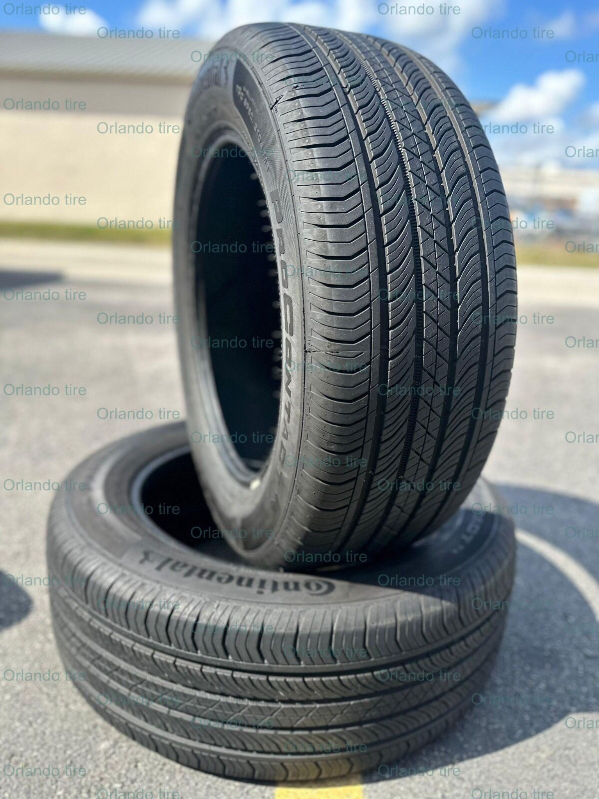 T652 235 60 18 103H Continental ProContact TX 2 Used Tires 80% Life for ...