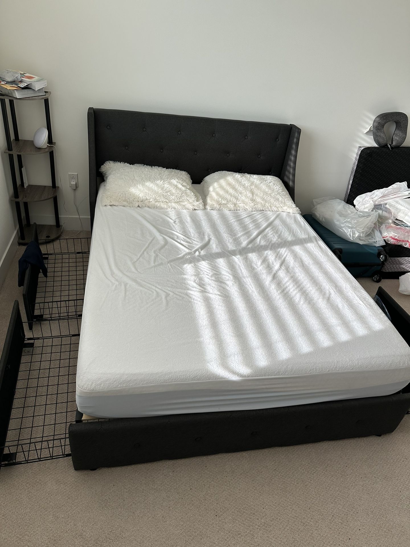 Brij Upholstered Storage bed Frame-Queen for Sale in Phoenix, AZ - OfferUp