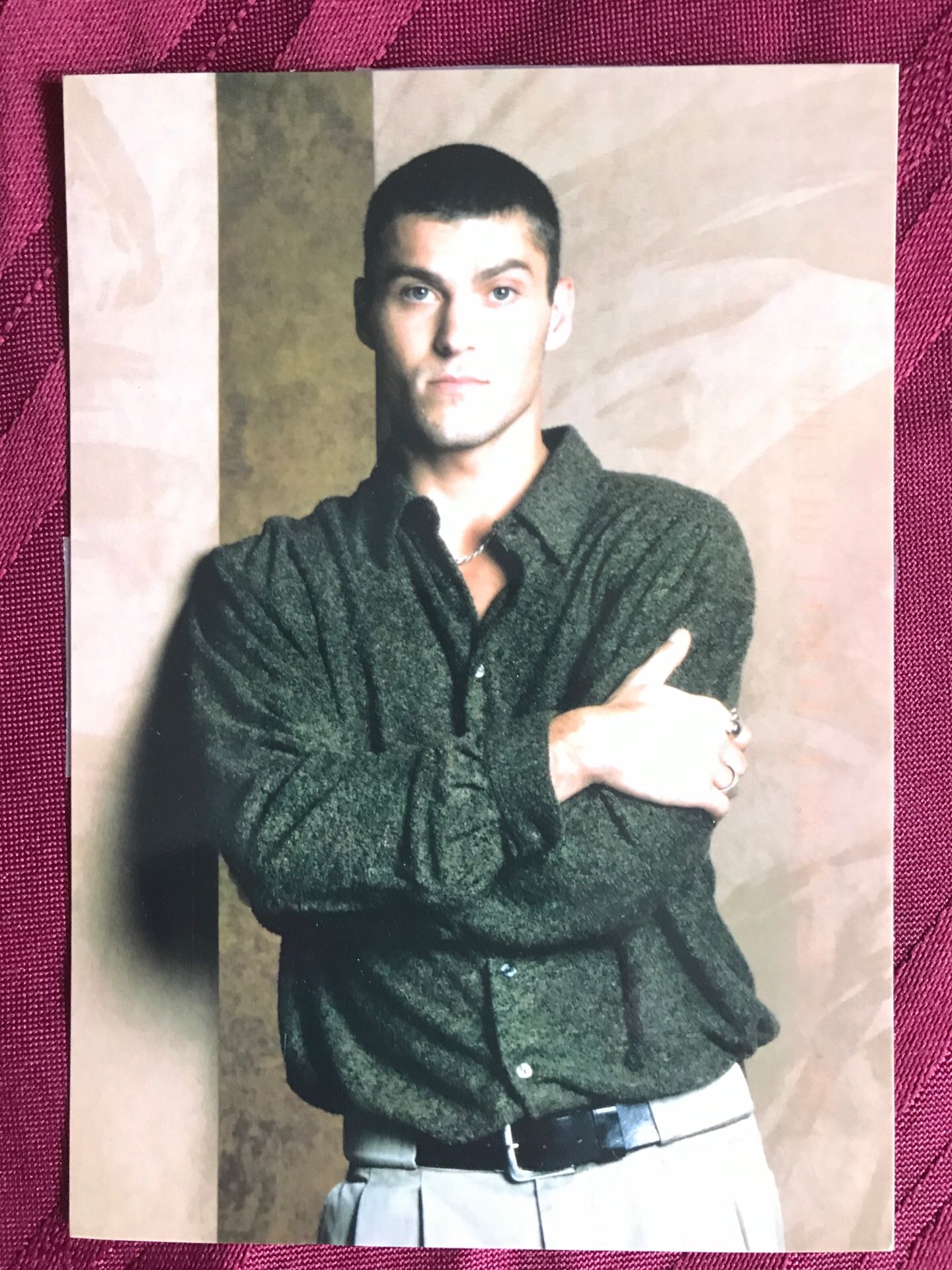 Brian Greene autographed postcard celebrity actor David in the show ...